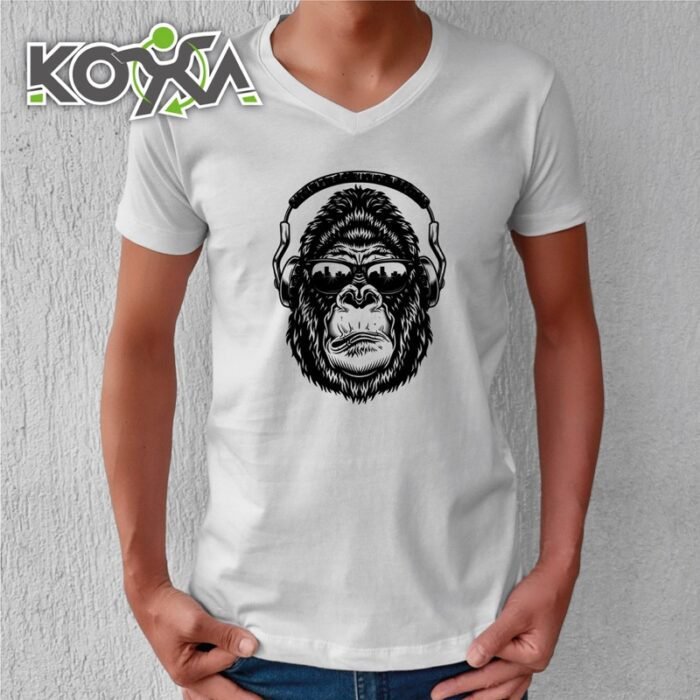 Camiseta estampada Monkey en Bogotá - Tel. 313 2333939